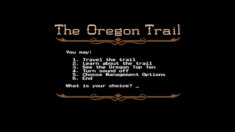 The Oregon Trail - Play game online