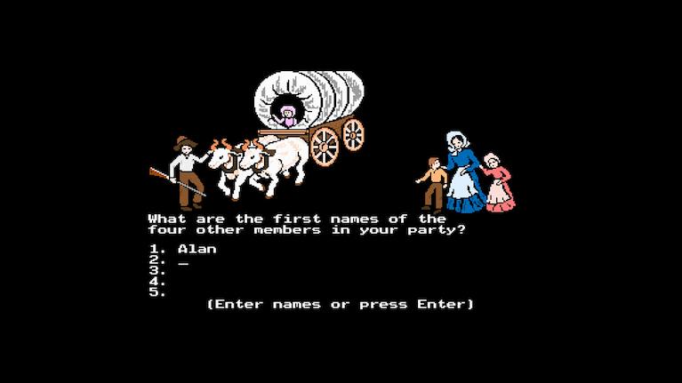 The Oregon Trail - Play game online